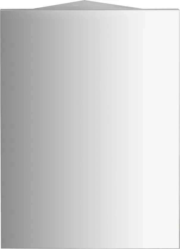 Aqualine Aqualine, ZOJA/KERAMIA FRESH skříňka zrcadlová rohová 35x78x35cm, bílá, 50352