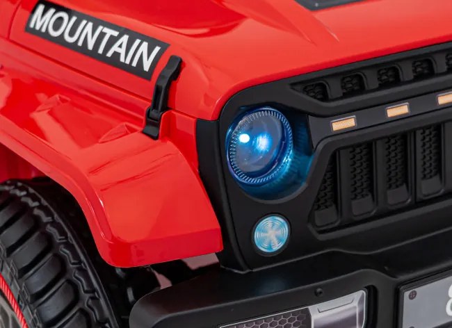 Elektrické autíčko Off Road MOUNTAIN červené