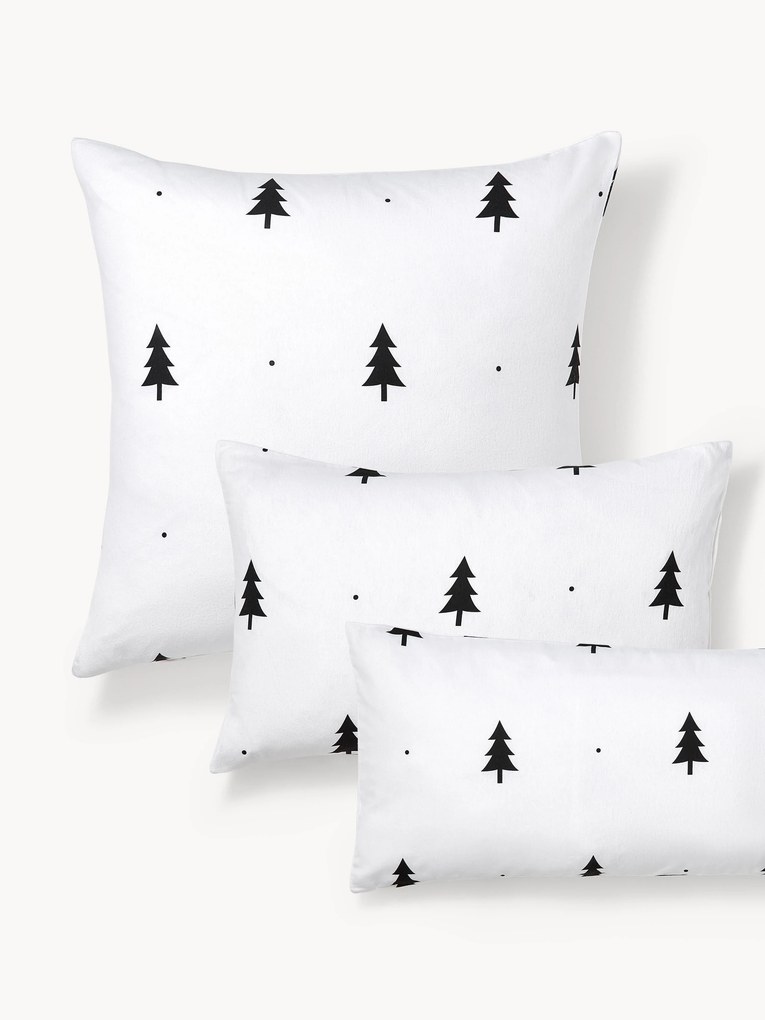 Flanelový povlak na polštář s vánočním vzorem X-mas Tree