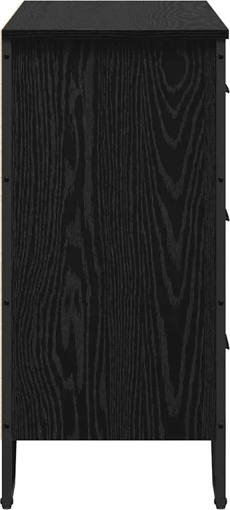 Příborník 6-Zásuvka Černý dub 91 x 35,5 x 74,5 cm 3365605