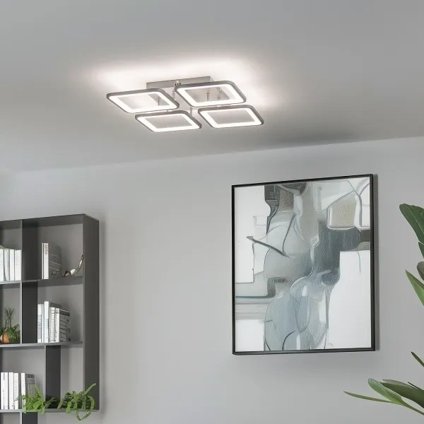 Brilagi - LED Stmívatelný přisazený lustr SQUARED LED/85W/230V 3000-6500K + DO