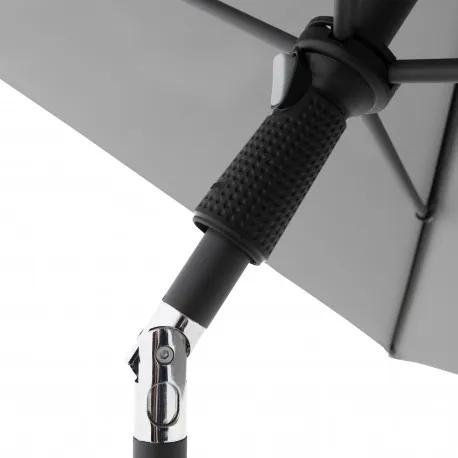 Slunečník se středovou nohou Doppler ACTIVE 200 x 120 cm - světle šedý