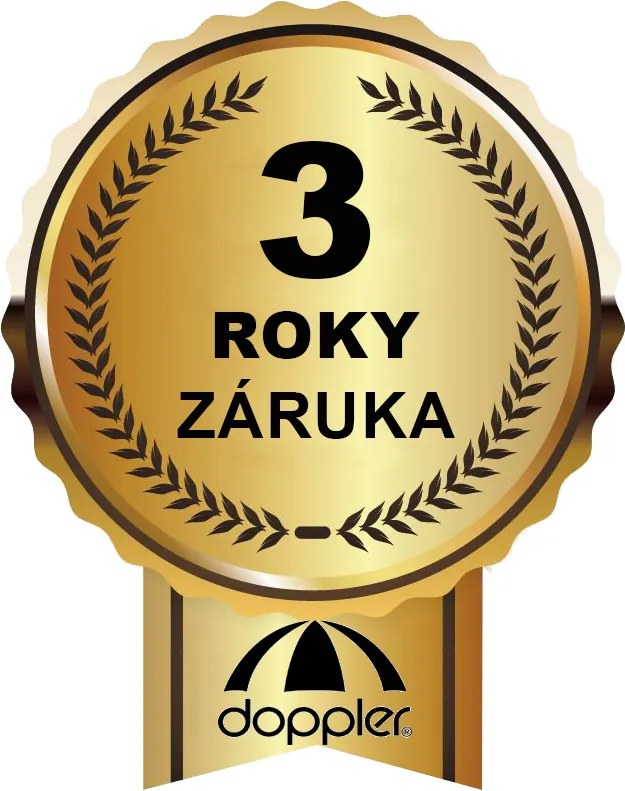 Doppler LIFE - zahradní hliníková 3sedadlová pohovka - Rozbalené zboží (N616)