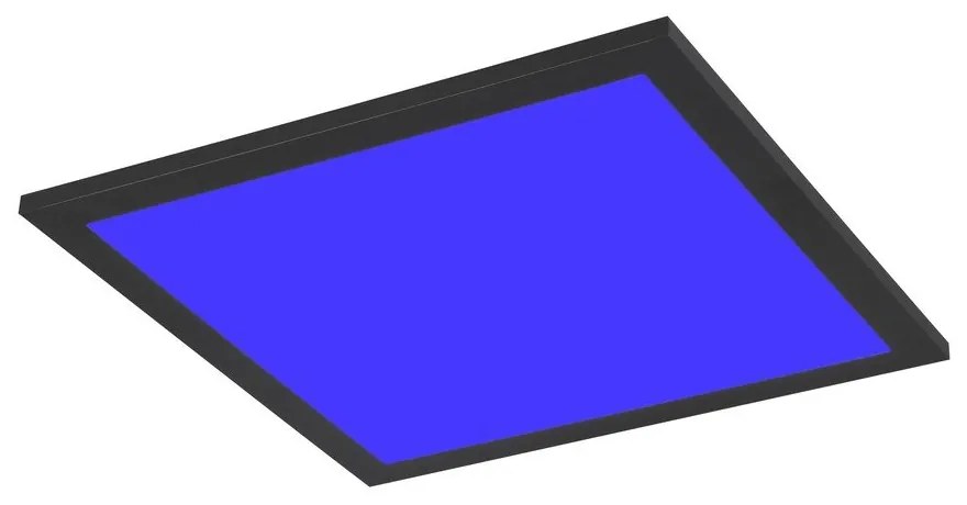 Černé LED stropní svítidlo 29.5x29.5 cm Beta – Reality