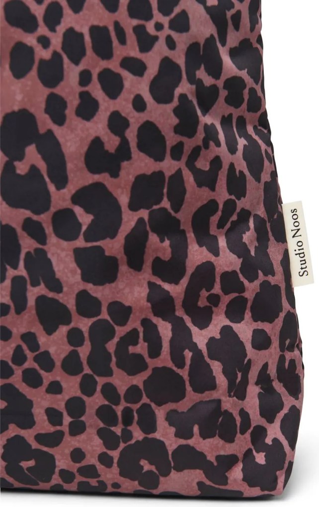 Studio Noos Taška Mom Bag Puffy Red Leopard