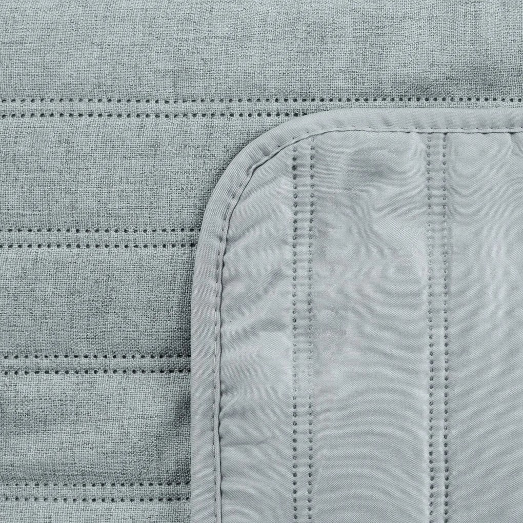 PŘEHOZ NA POSTEL SELEN 220X240 CM TYRKYSOVÝ