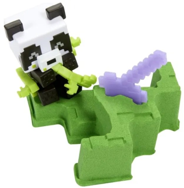 Mattel minecraft mini mode těžící figurka se sekyrou, htl03