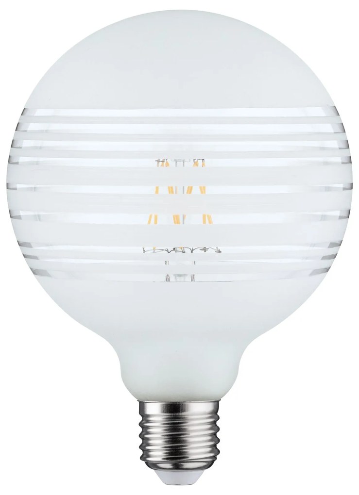 Paulmann 28744 LED žárovka s čirými proužky, 4,5W LED E27 stmívatelná, výška 17cm