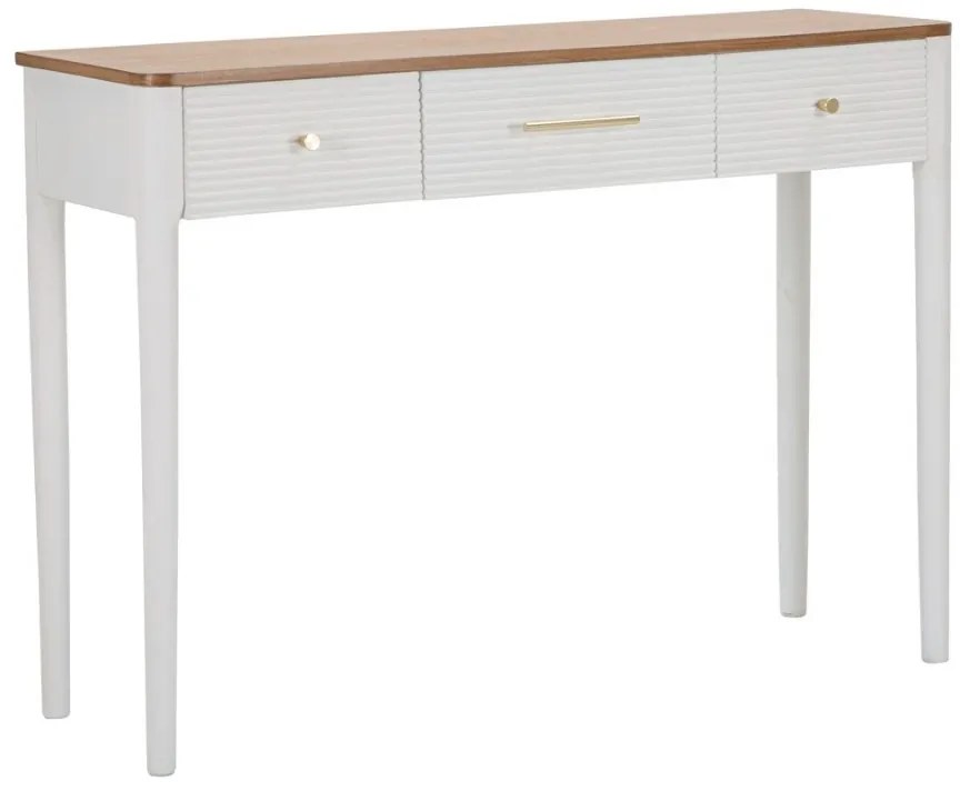 Designová konzole Gerlinde 107 cm bílá