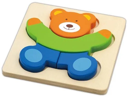 Drewmax 3627-A - Dřevěné puzzle - Medvídek