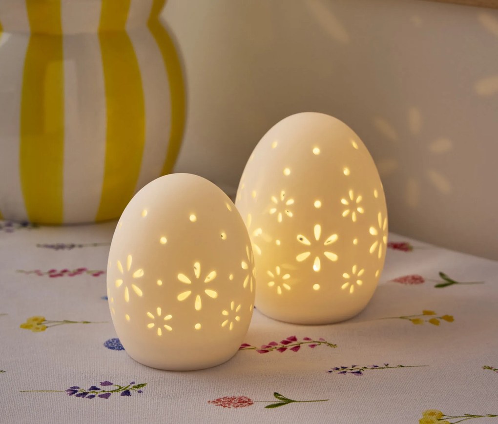 Tchibo - Keramická vejce s Led, 2 ks