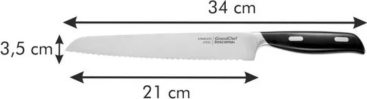 TESCOMA Nůž na chléb GrandCHEF 21 cm