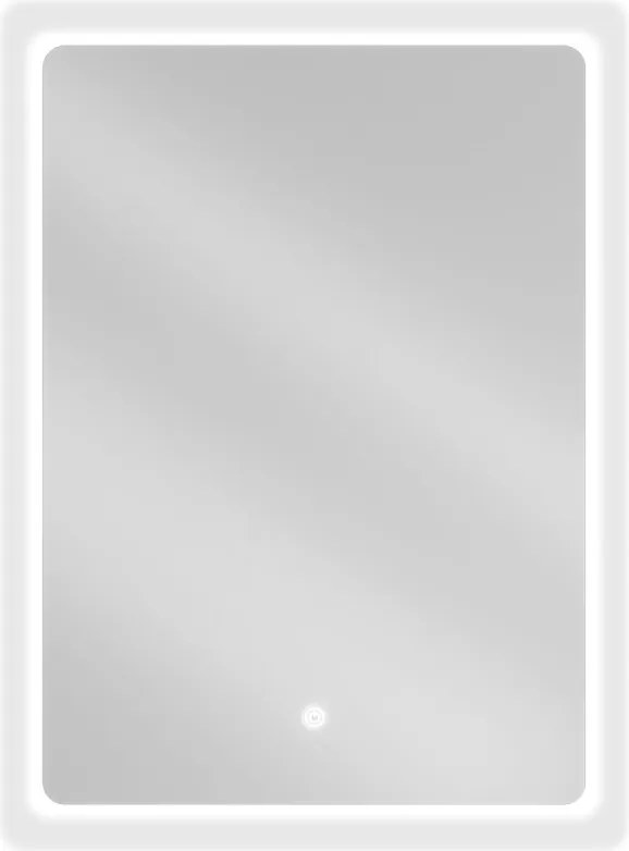 Mexen Sun, LED koupelnové zrcadlo s podsvícením 50 x 70 cm, 6000K, ochrana proti zamlžování, 9807-050-070-611-00