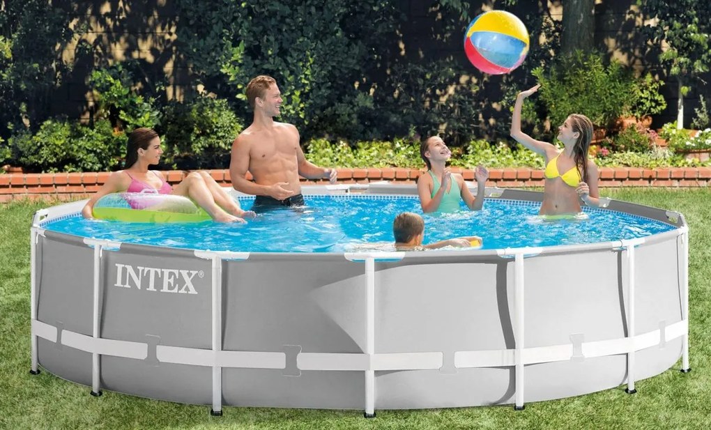 Bazén Intex Prism Frame 4,27 x 1,07 kompletset kartušovou s filtrací