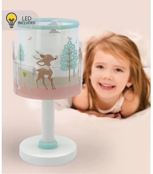 Dalber 61271N - LED Dětská lampička LOVING DEER 1xG4/4W/230V pestrobarevná