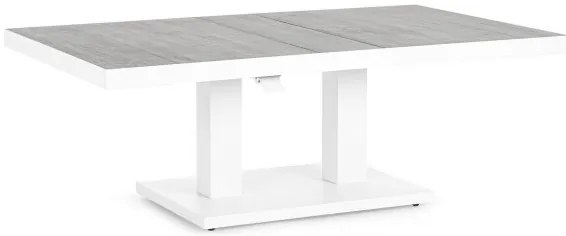BIZZOTTO Zahradní stůl TRUMAN 140x85 cm bílý 0663342