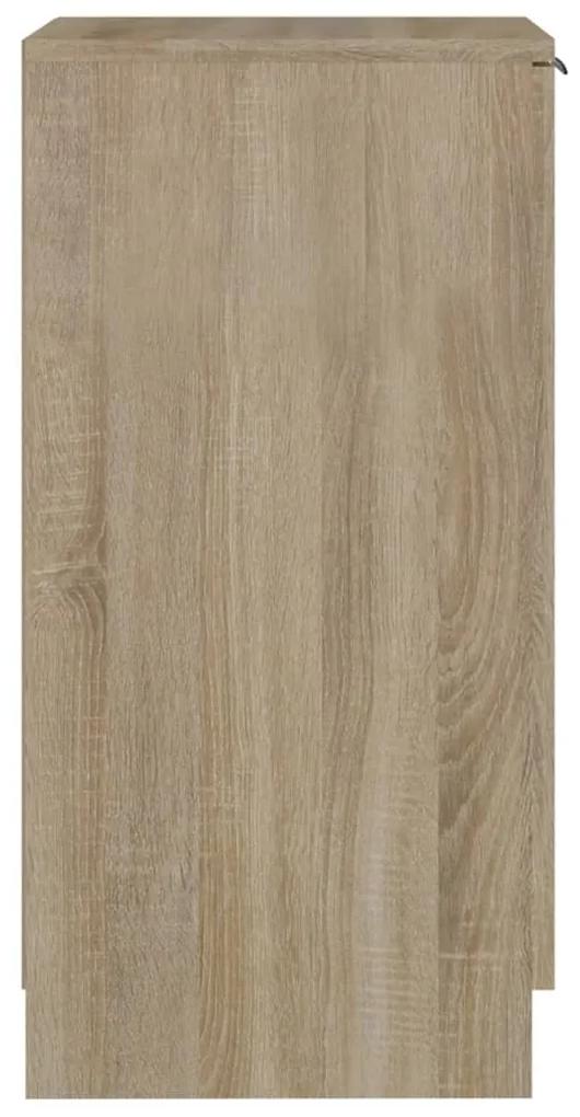 Botník dub sonoma 30 x 35 x 70 cm kompozitní dřevo