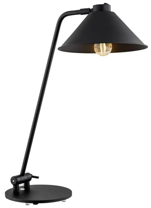 Argon 4998 - Stolní lampa GABIAN 1xE27/15W/230V černá