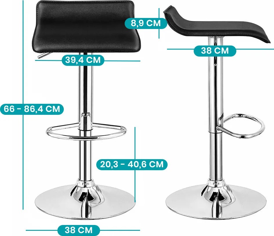 Barová stolička bez operadla