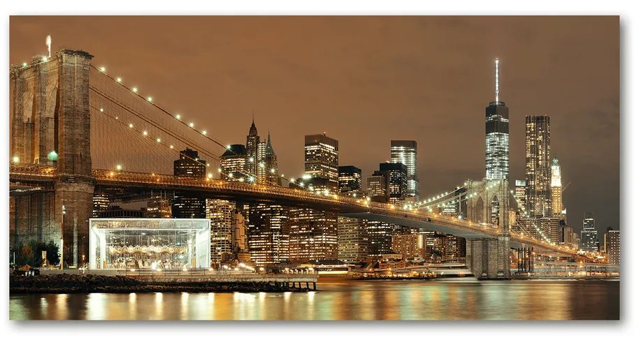 Wallmuralia Foto obraz akrylové sklo Manhattan New York 100x50 cm