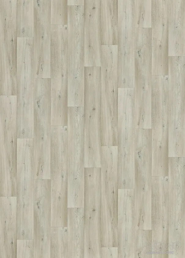 Breno PVC XTREME Silk Oak 109S – šedé dřevo, šíře 400 cm