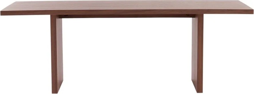 Jídelní stůl v dekoru ořechu 90x210 cm Aspelund – Jotex