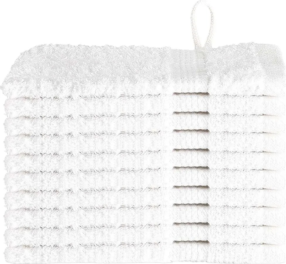 Uterák pro hosty SOLUND 10 ks Bílá 15 x 21 cm 550 gsm 137114