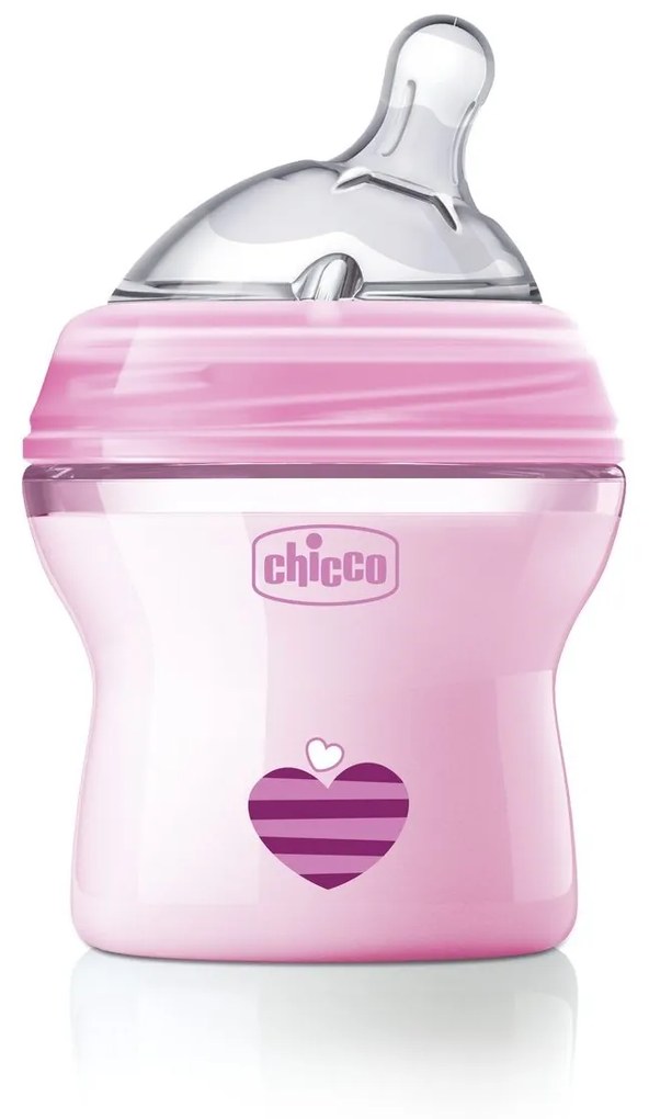 CHICCO Láhev kojenecká Natural Feeling 150 ml dívka 0m+