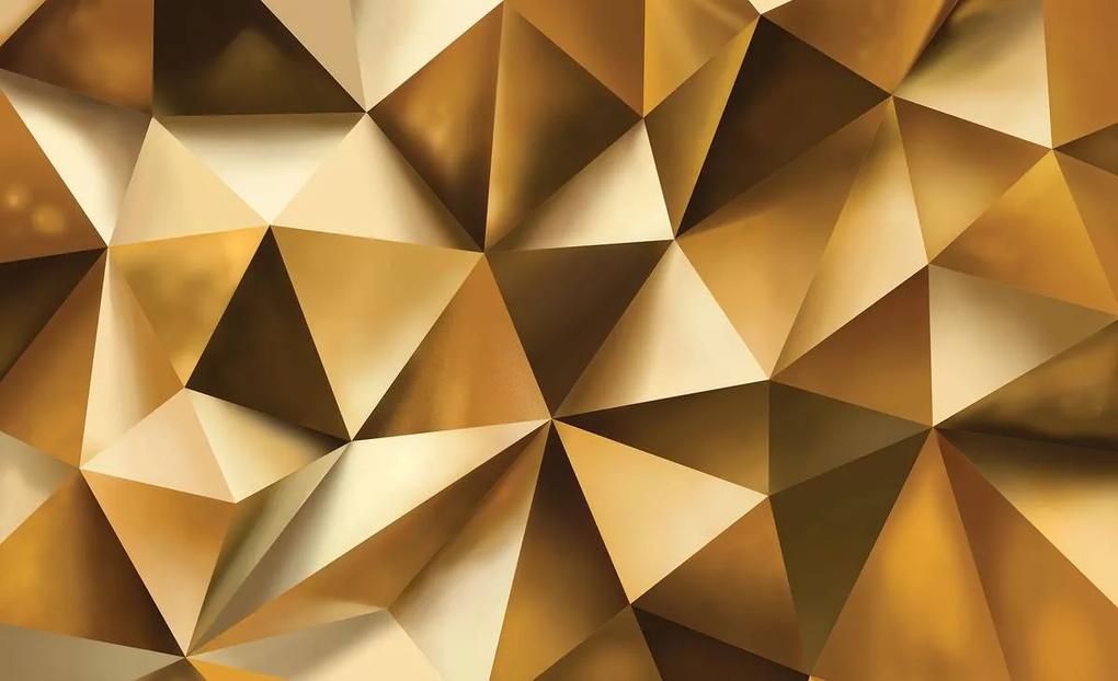 Fototapeta - Abstrakce zlatá (152,5x104 cm)