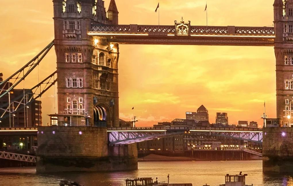 Malvis ® Obraz londýnský Tower Bridge Velikost: 150x100 cm