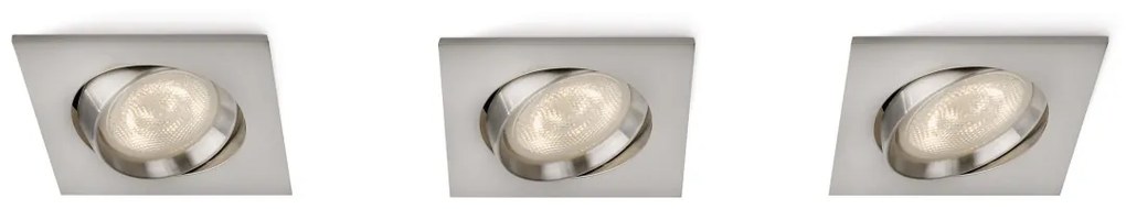 Philips Philips 59080/17/16 - SADA 3x LED podhledové svítidlo MYLIVING GALILEO 3xLED/3W P1164