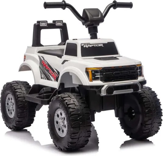 Elektrické autíčko Ford F-150 Raptor bílé