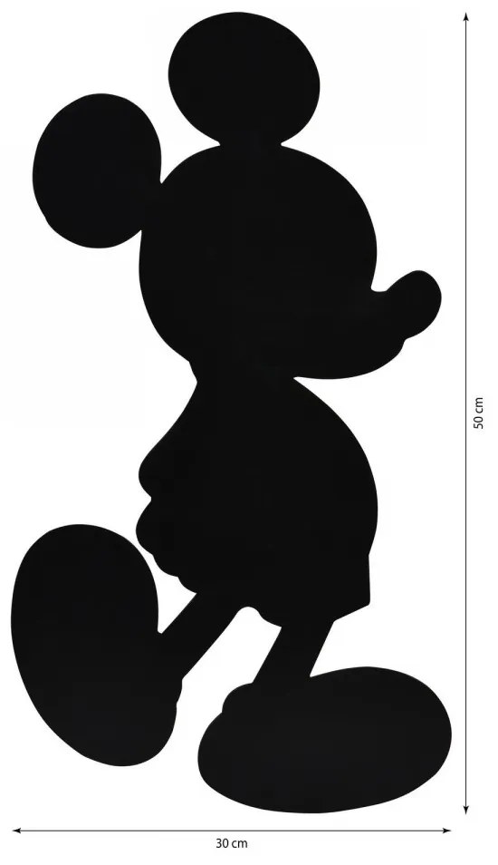 Nástěnná dekorace s led osvětlením Mickey Mouse modrá