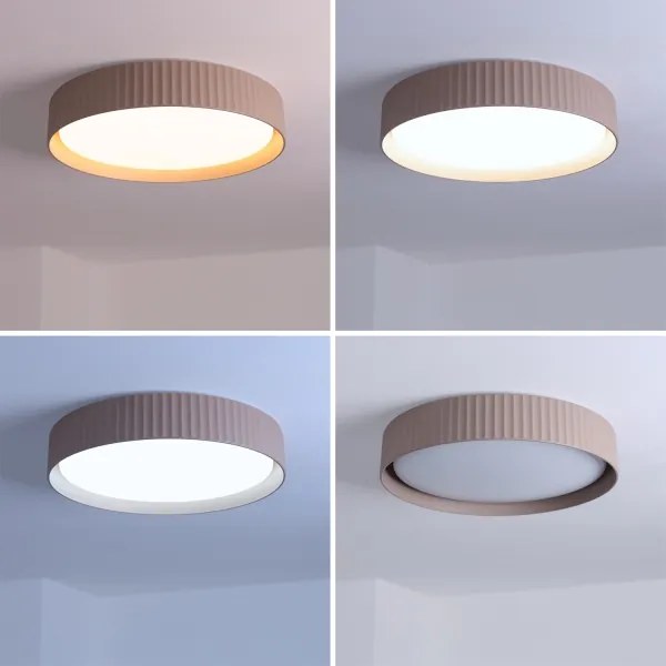BRILAGI - LED Stmívatelné stropní svítidlo LUCIA LED/48W/230V pr. 41 cm taupe+DO