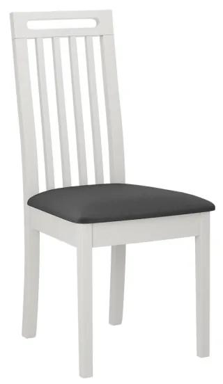 Čalouněná jídelní židle Heven X, Barva dřeva: bílá, Potah: Zetta 297