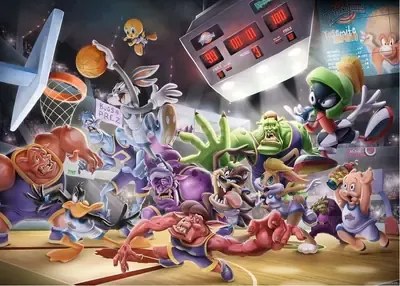 Ravensburger Space Jam: Final Dunk / 1000 dílků / od 14 let