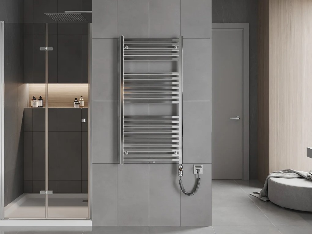 Mexen Hades, elektrické topné těleso 1200 x 600 mm, 600 W, chromová, W104-1200-600-2600-01