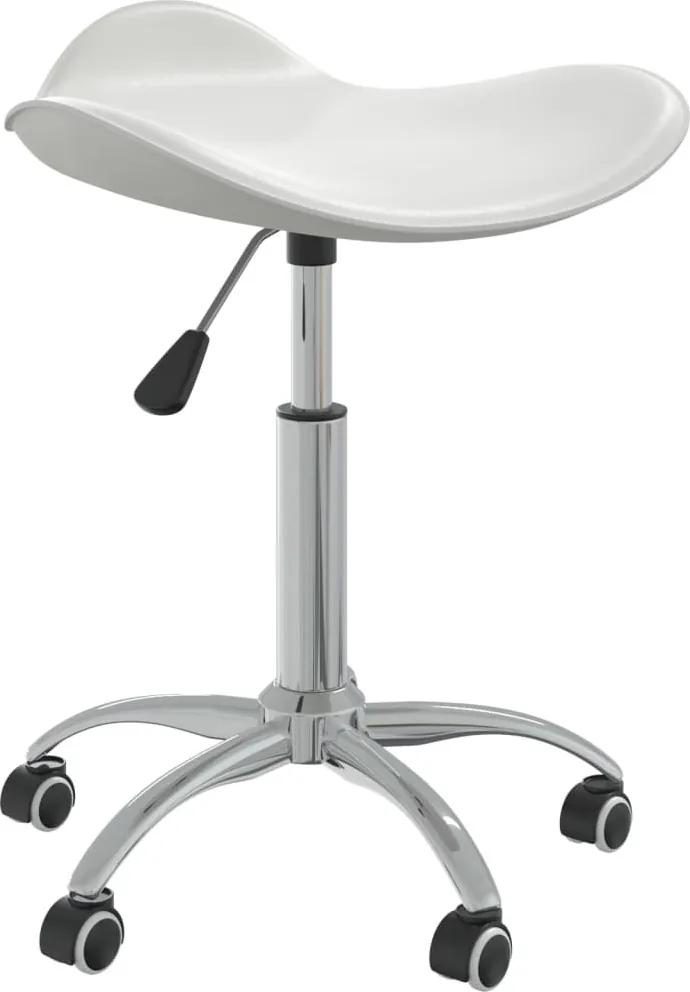 vidaXL Kancelářská židle umělá kůže [3088555] Barva: Bílá