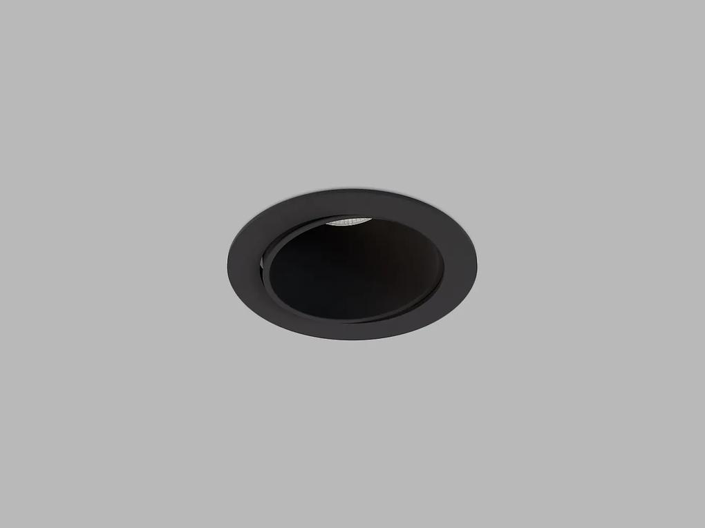 Led2 Zápustné bodové LED svítidlo ZERO II, TILT Ø 10,6cm Barva: Černá