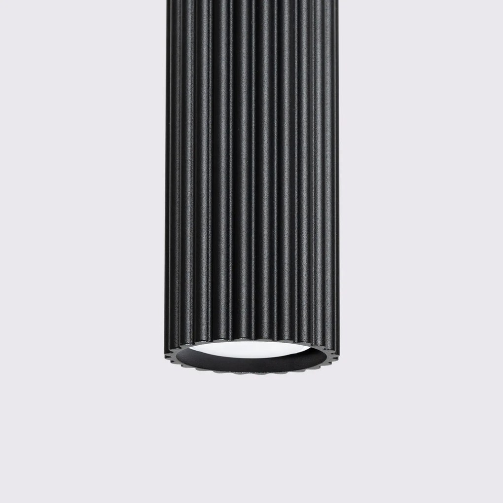 Sollux Lighting Závěsné svítidlo KARBON 3L černé