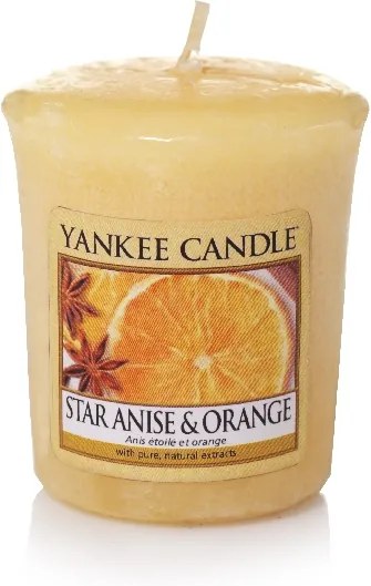 Yankee Candle - votivní svíčka Star Anise & Orange