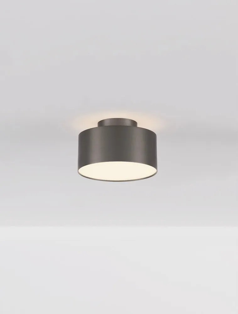Šedé hliníkové LED stropní svítidlo Ozen – Nova Luce