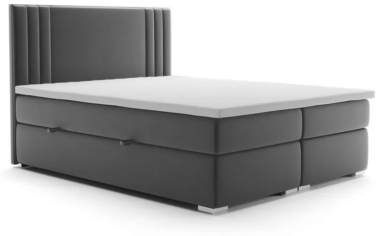 Čalouněná postel boxspring MORANO, 180x200, mono 247