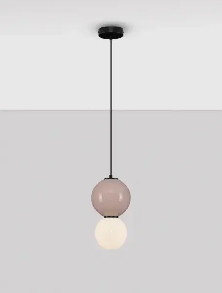 Designový lustr Noesis 18 Kávová