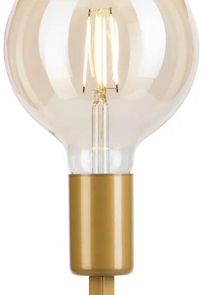 Stolní lampa ASTRID 1xE27/60W/230V zlatá