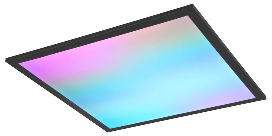 Černé LED stropní svítidlo 44.5x44.5 cm Beta – Reality