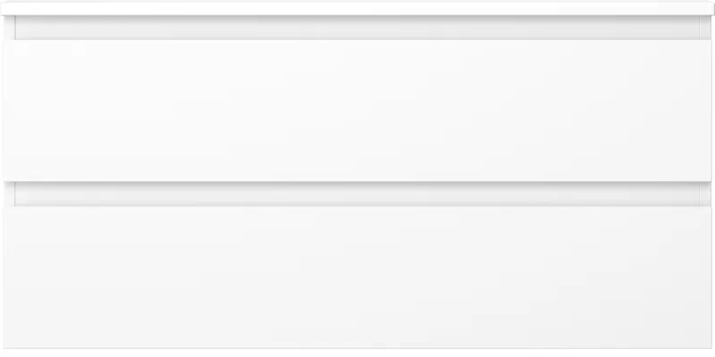 Mexen Orio, koupelnová skříňka 100 cm s horní částí, 2 zásuvky, bílá matná, 91A10-10047-2-BFFC01