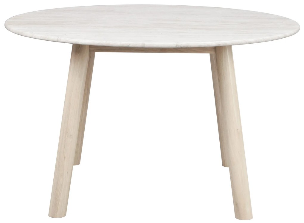 ROWICO Kulatý jídelní stůl TARANSAY světlý ø125 cm 120830