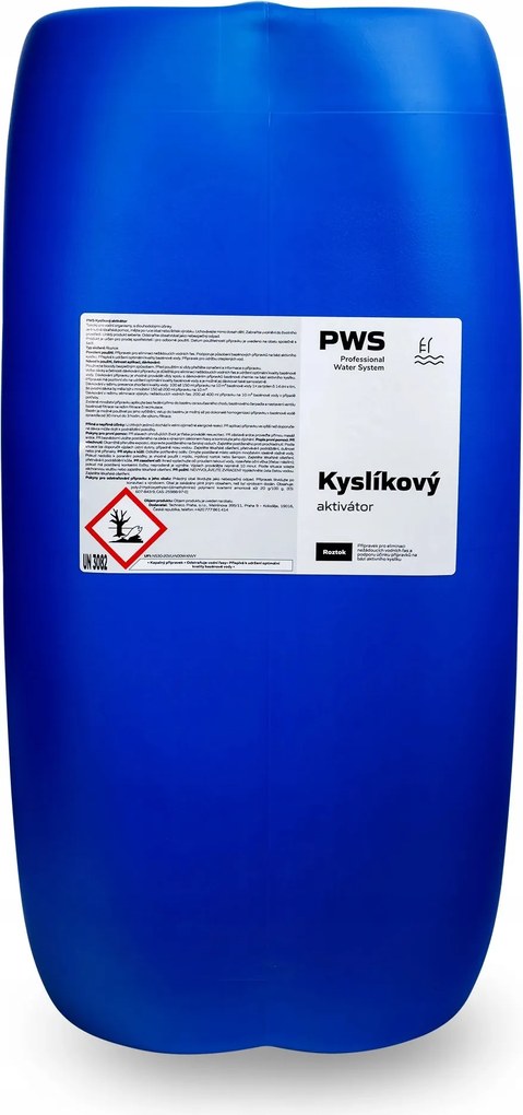 Pws Kyslíkový aktivátor 50l bazénová chemie
