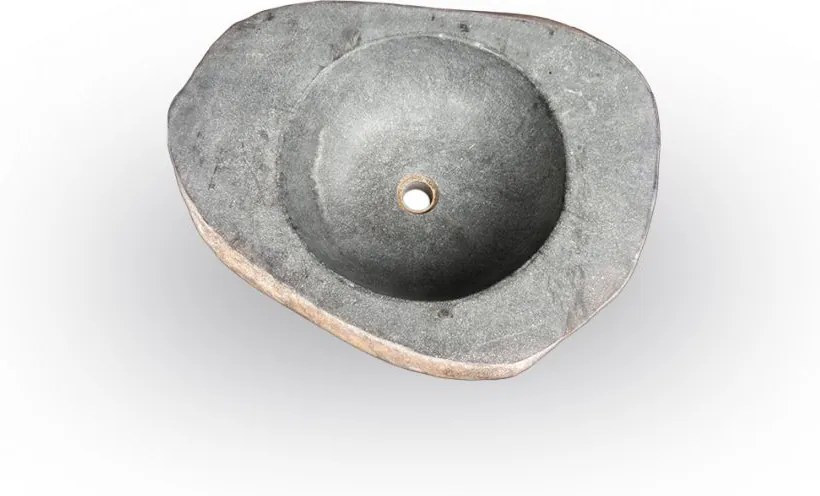 Indera The Lavabo Slice Avocado 57039 Umyvadlo z přírodního říčního kamene